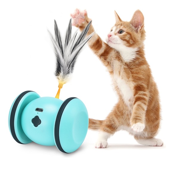 Cat | Interactive Cat Feather Toy | Poshmark